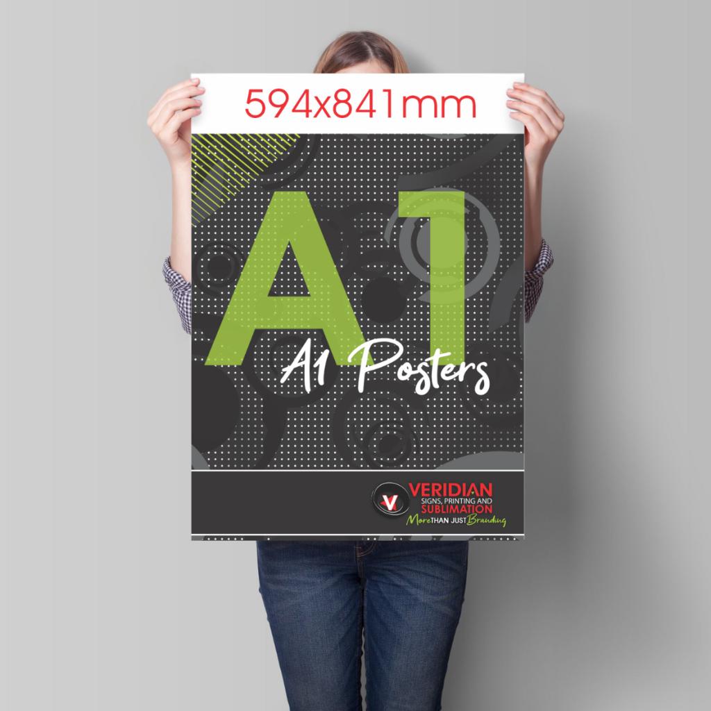 A1 Poster Prints – Set of 2 – Veridian